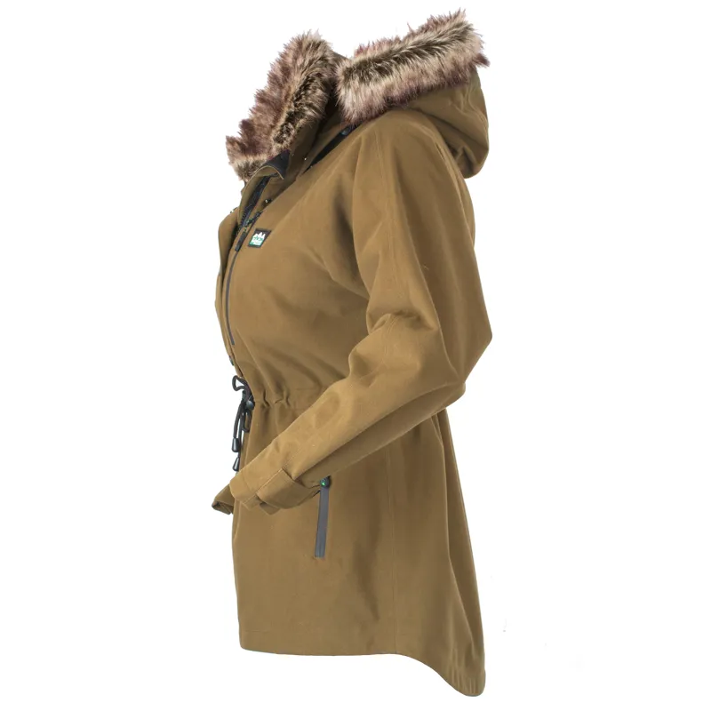 Ridgeline Ladies Monsoon Arctic Smock Teak Jacket Coat Womens