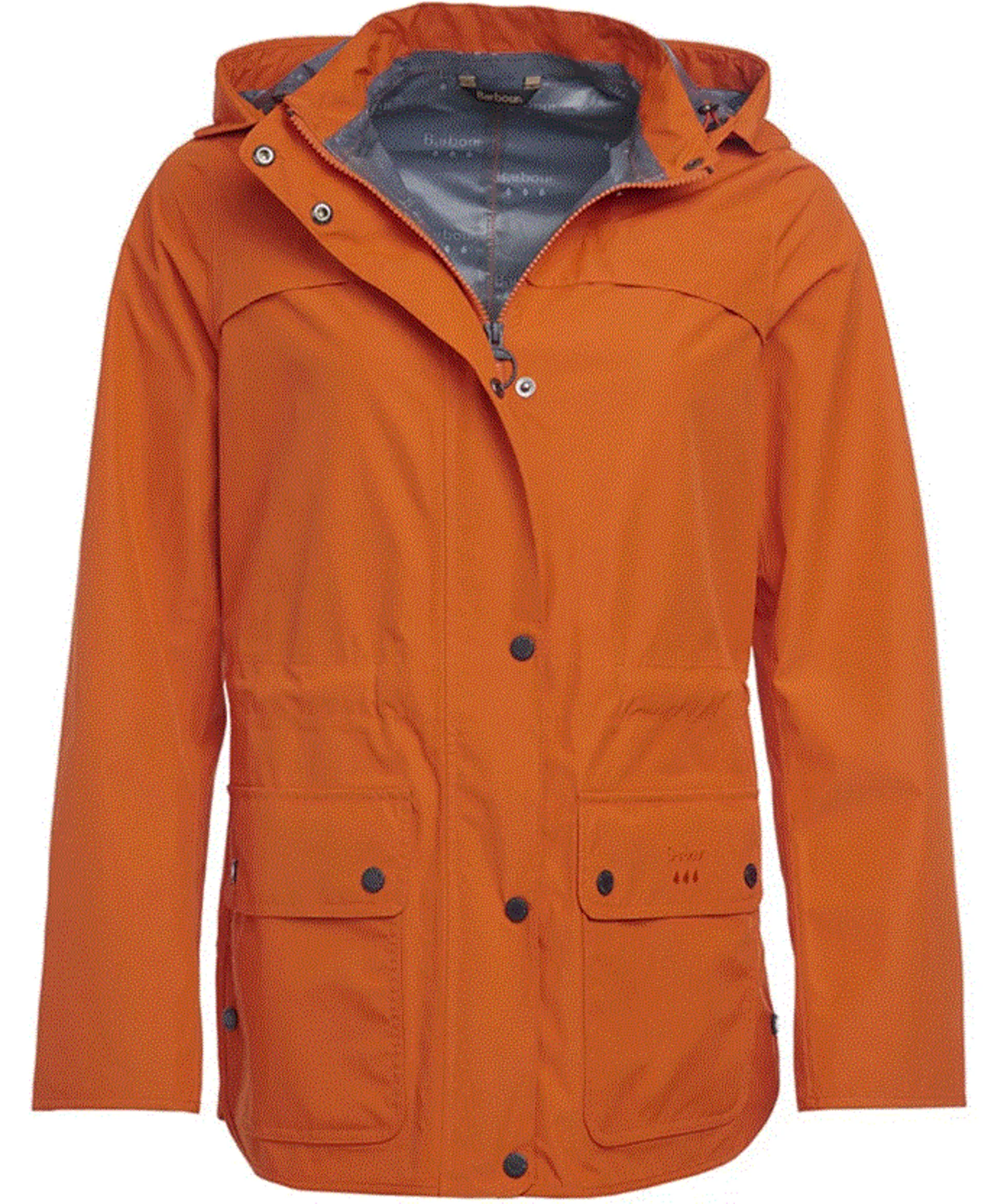 Barbour Barometer Jacket in Signal Orange
