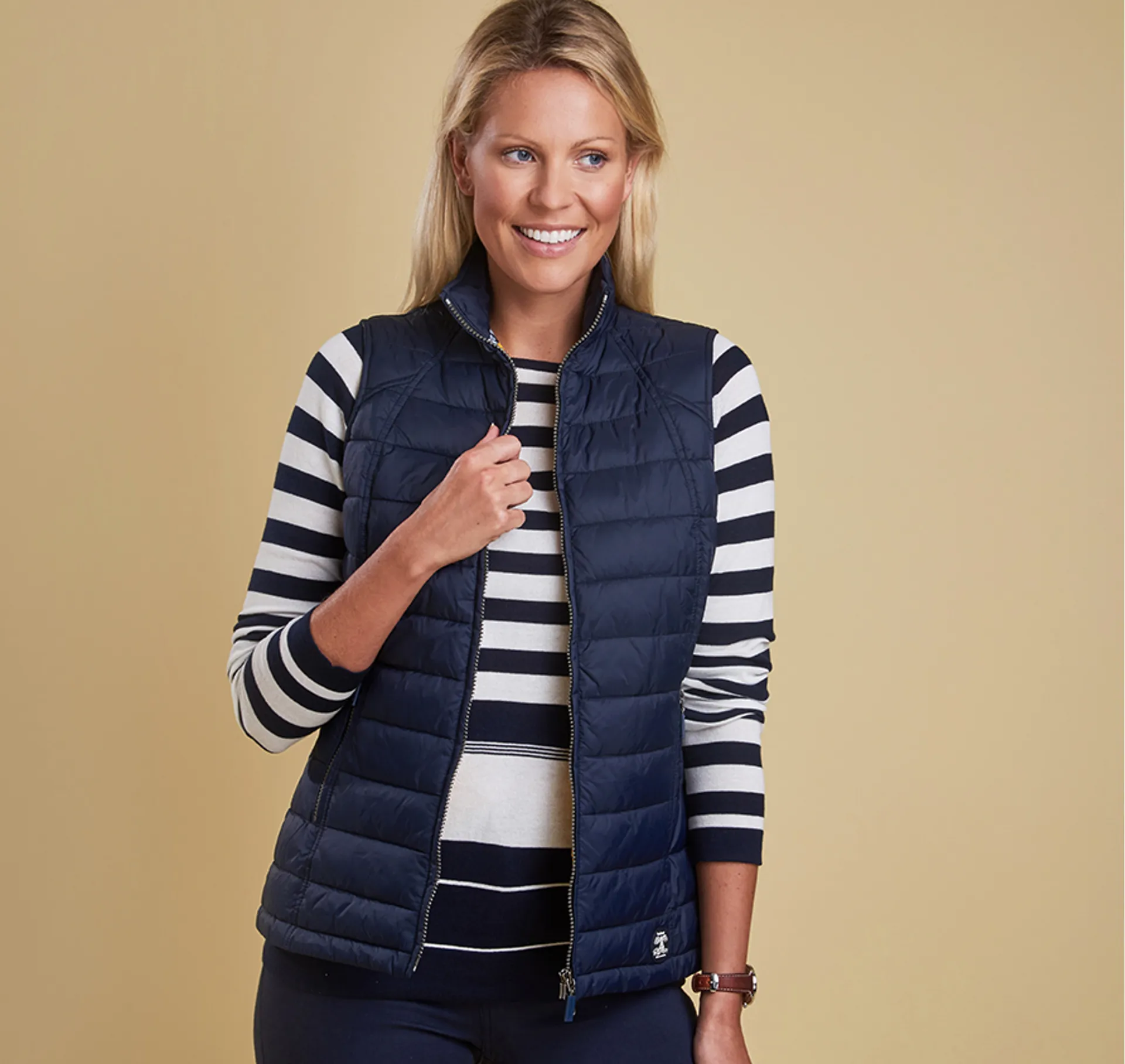 Barbour Iris Gilet in Navy