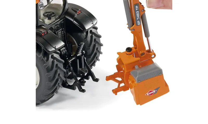 Siku 1:32 Valtra Tractor with Kuhn Embankment Mower