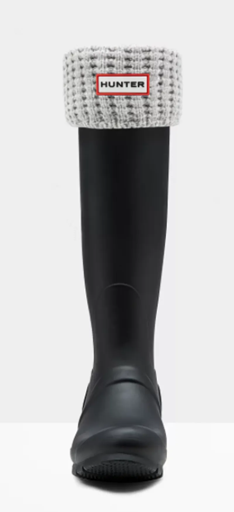 Hunter Waffle Boot Sock Grey